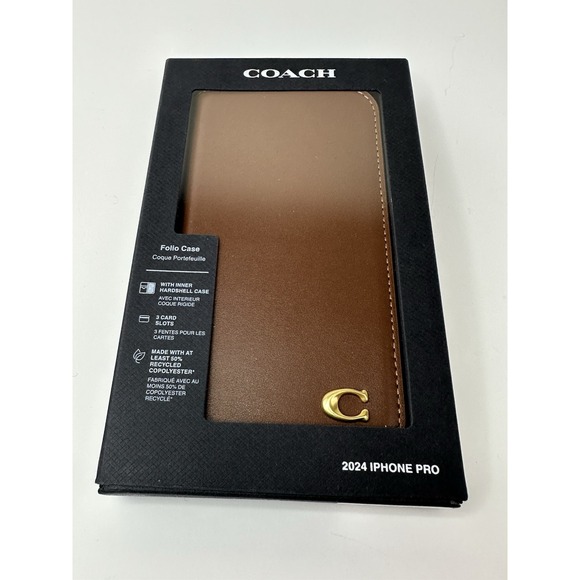 Coach | Cell Phones & Accessories | Coach Signature Leather Wallet ...